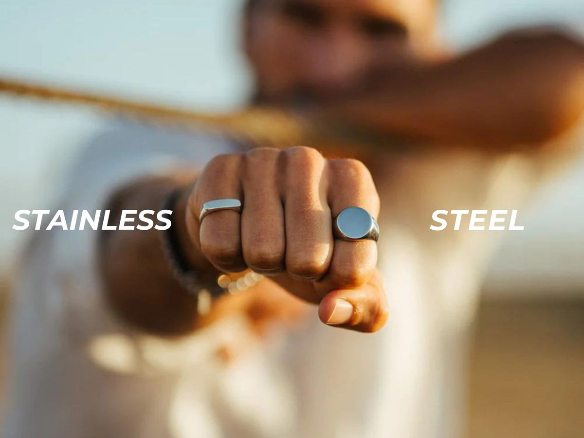 How to take care of your stainless steel rings - Dicci – DICCI
